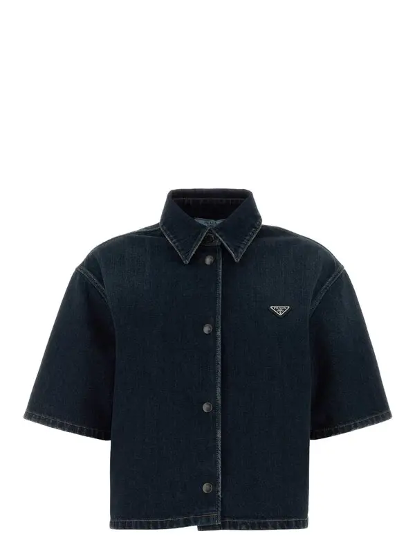 Prada Denim Shirt - Blue