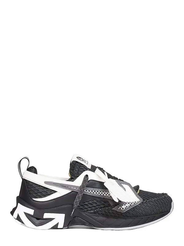 Off-White Black And White Space Memo Sneakers - Multicolor