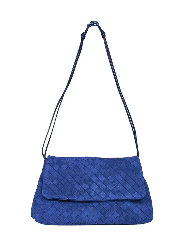 Bottega Veneta Blue Royal Giorno Pouch - Multicolor