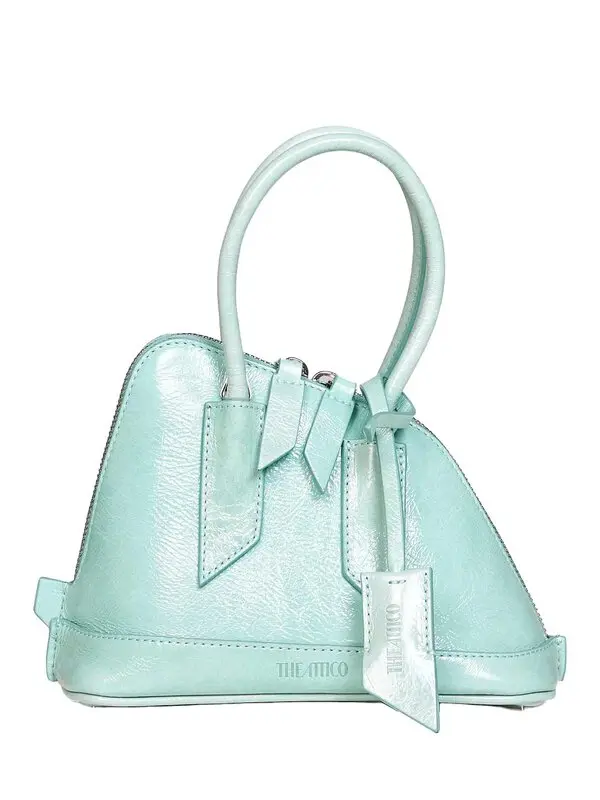 Attico Aquamarine Superattico 10 Sant Ambroeus Mini Top Handle Bag - Mint Green