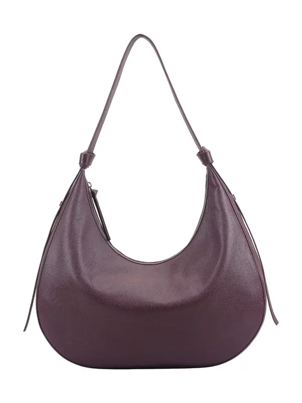 LLOYD BAKER LONDON Michaela Leather Shoulder Bag - Red