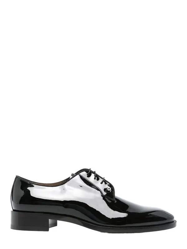 CHRISTIAN LOUBOUTIN Chambeliss Patent Leather Derby Shoes - Multicolor