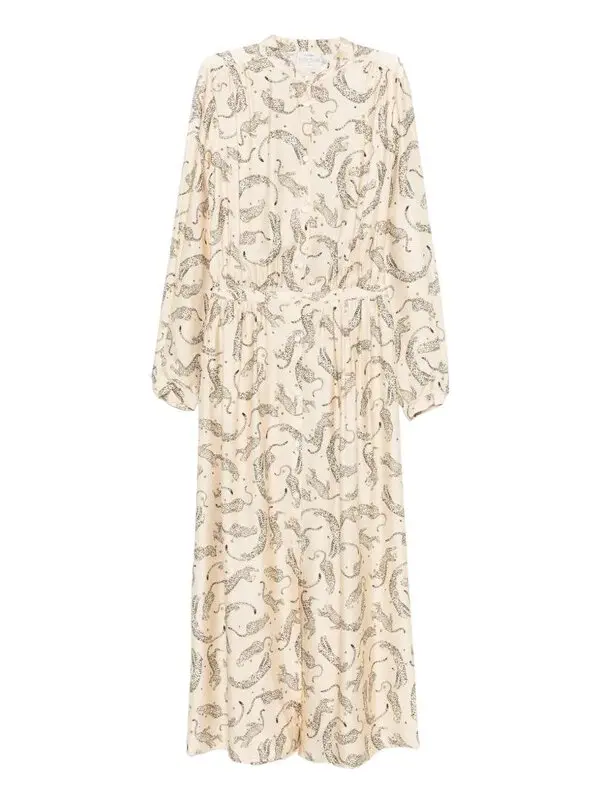 FORTE_FORTE Printed Long Dress - Multicolor