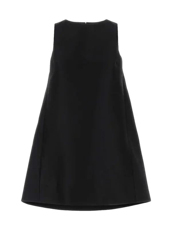 Balenciaga Wool And Silk A-line Dress - Multicolor