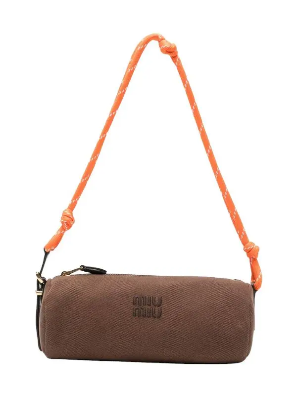 Miu Miu Cotton Pouch - Espresso