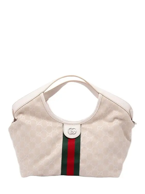 Gucci Giglio Small Tote Bag - White