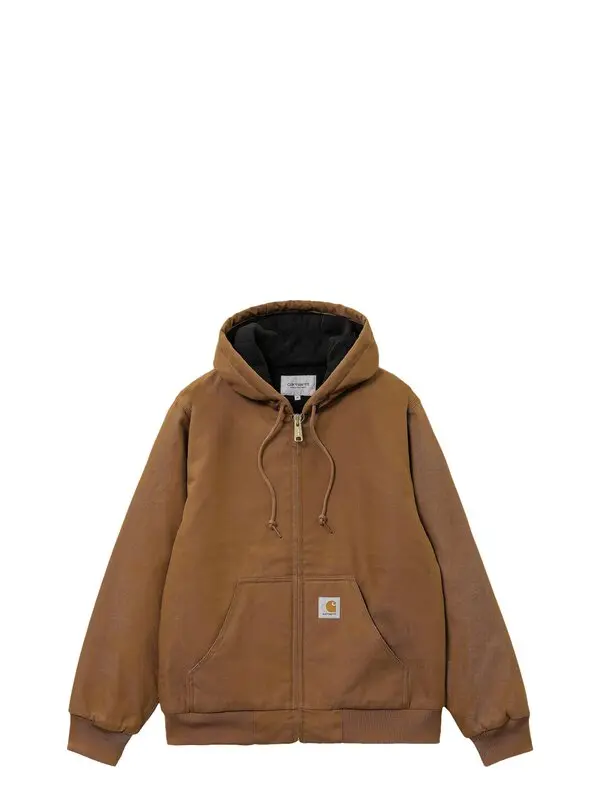 Carhartt Work In Progress Active Jacket 'hamilton - Brown