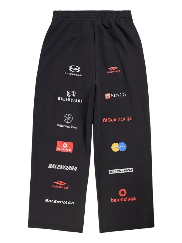 Balenciaga Baggy Sweatpants - Black