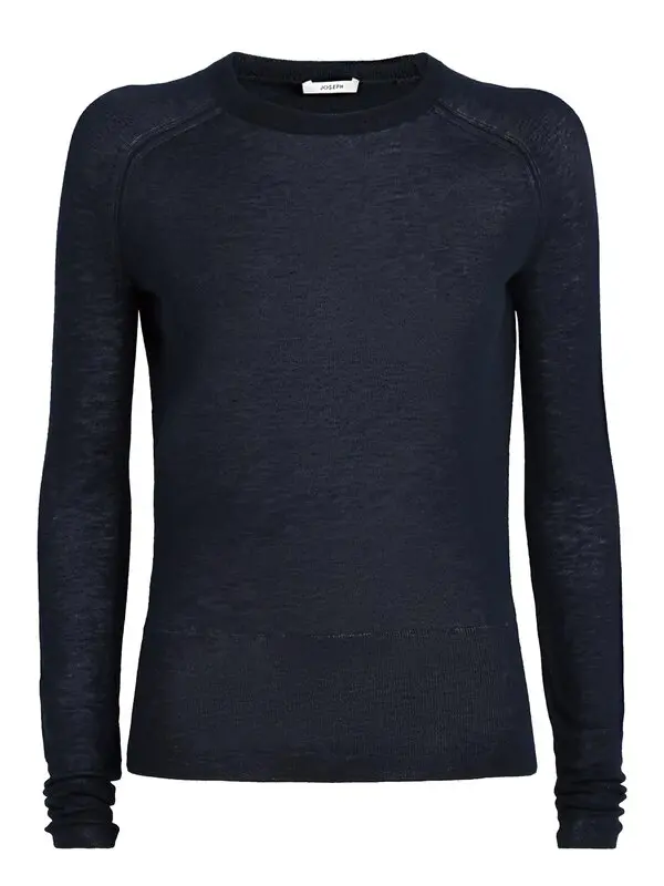 JOSEPH Cashmere Cashair Geras Sweater - Navy