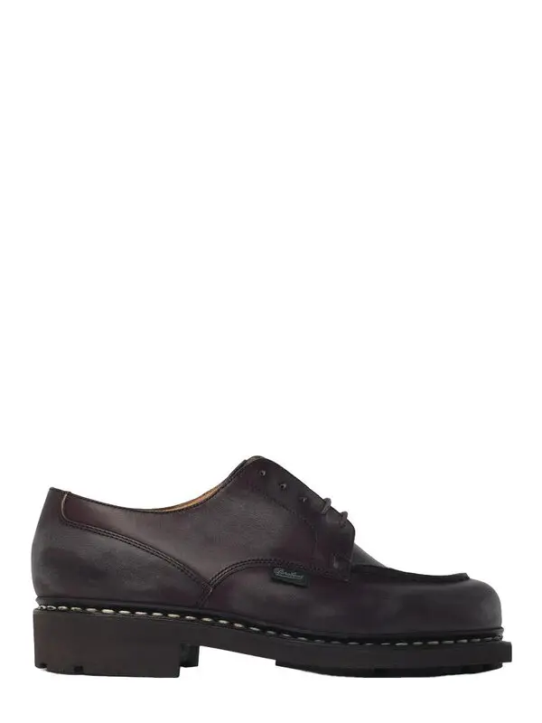 Paraboot Chambord' Leather Loafers 'lisse Caf - Brown