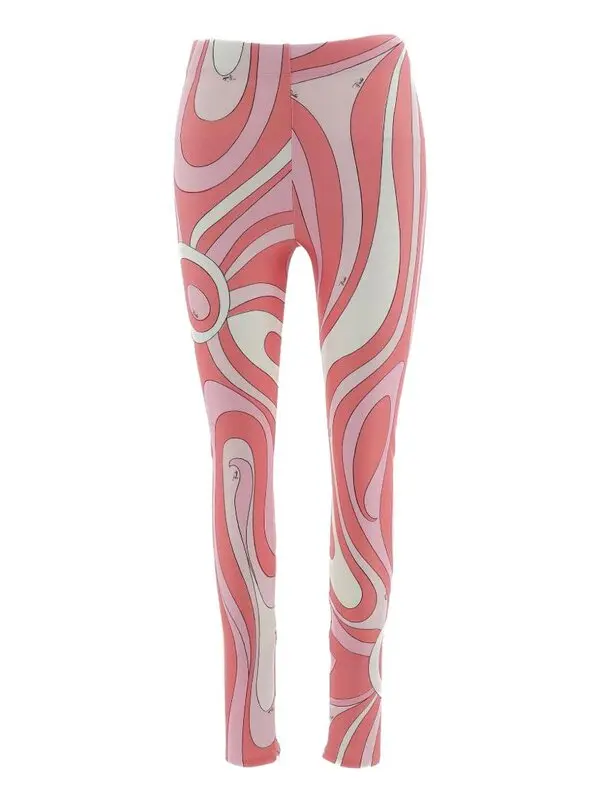 Emilio Pucci Printed Leggings - Multicolor