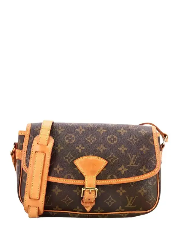 LOUIS VUITTON Sologne Handbag Monogram Canvas Crossbody Bag - Brown