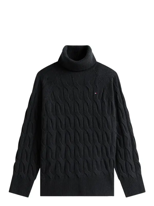 Tommy Hilfiger Long-sleeved Sweater - Black