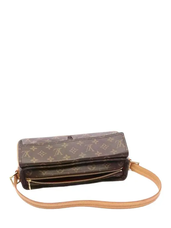 LOUIS VUITTON 2004 Mm Vivacite Monogram Shoulder Bag - Brown