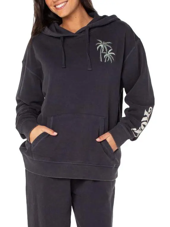 Roxy Maile Graphic Hoodie - Phantom
