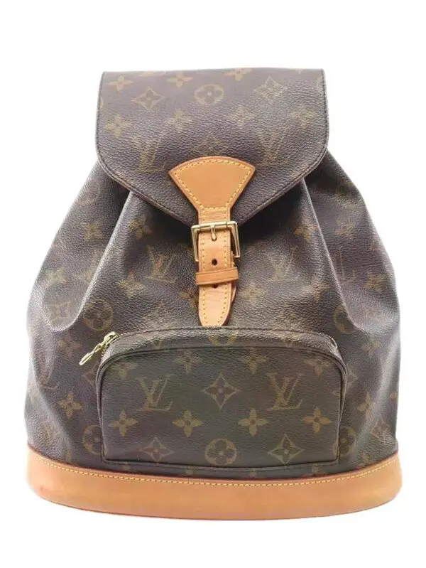 LOUIS VUITTON 2000 Mm Montsouris Backpack - Monogram Ebony