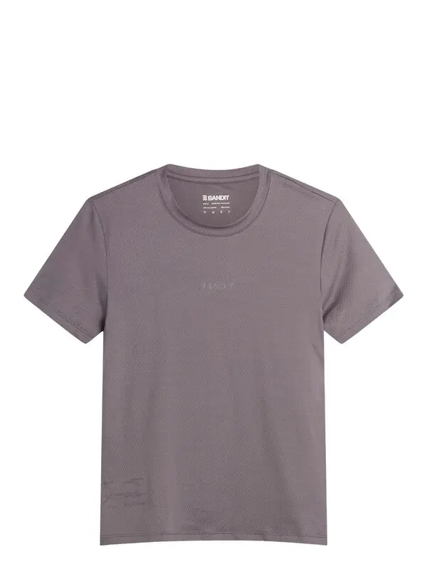 BANDIT Shorts Sleeve Micromesh T-shirt - Shadow