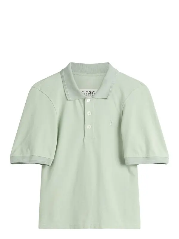 MAISON MARGIELA Polo Top - Mint