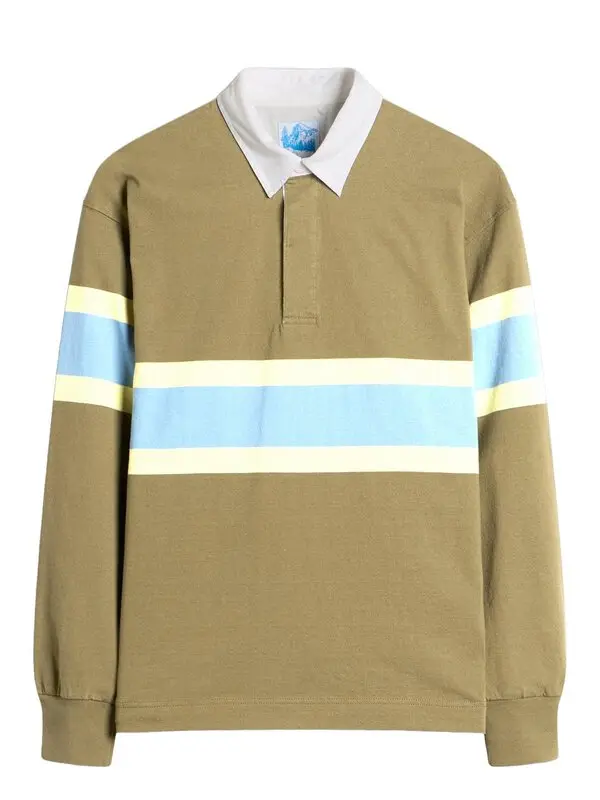 Gramicci Langdon Rugby Shirt - Winter Olive
