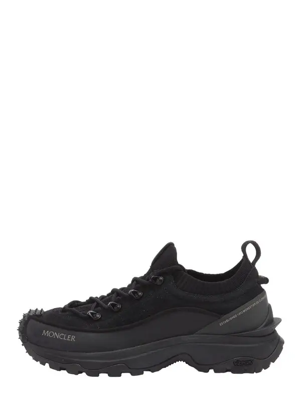 Moncler Trailgrip Lite 3 Low Top Sneakers - Black