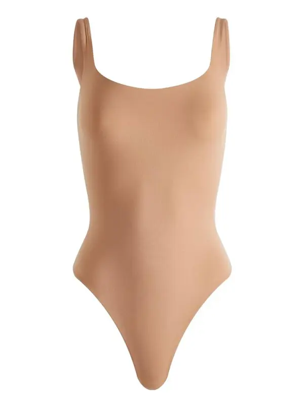 SKIMS Fits Everybody Square Neck Bodysuit - Sienna