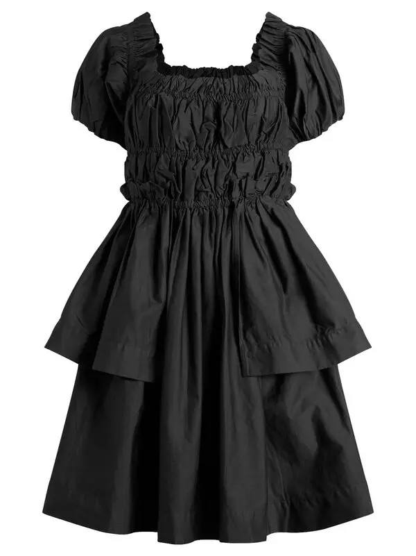 DAMSON MADDER Lyza Mini Dress - Black