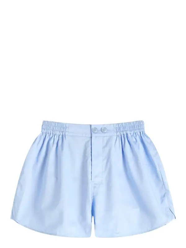 HAY Outline Pyjama Shorts - Soft Blue