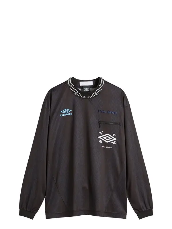 Toga X Umbro Game Shirt Long Sleeve - Black