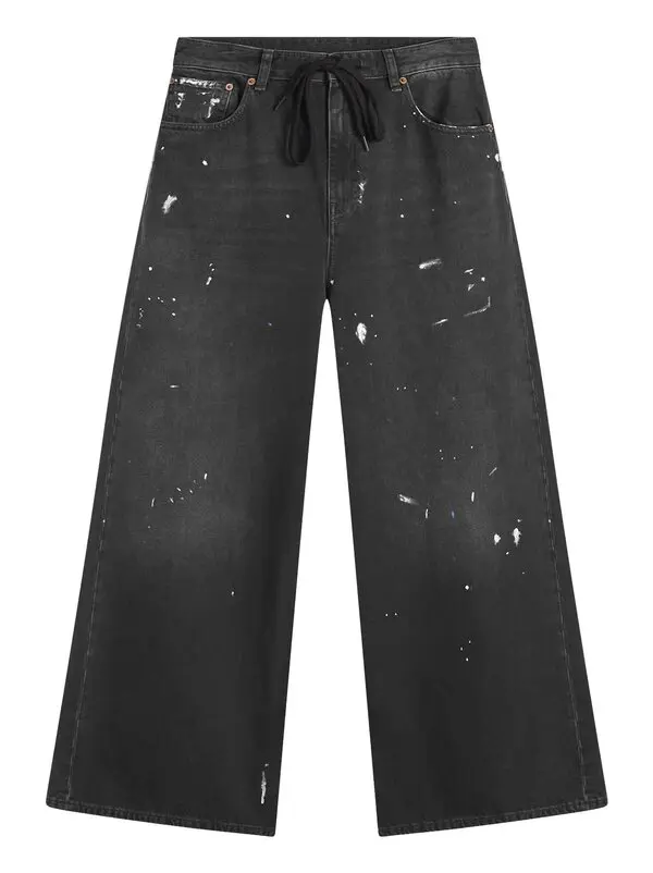 MAISON MARGIELA Wide Leg Jeans - Black