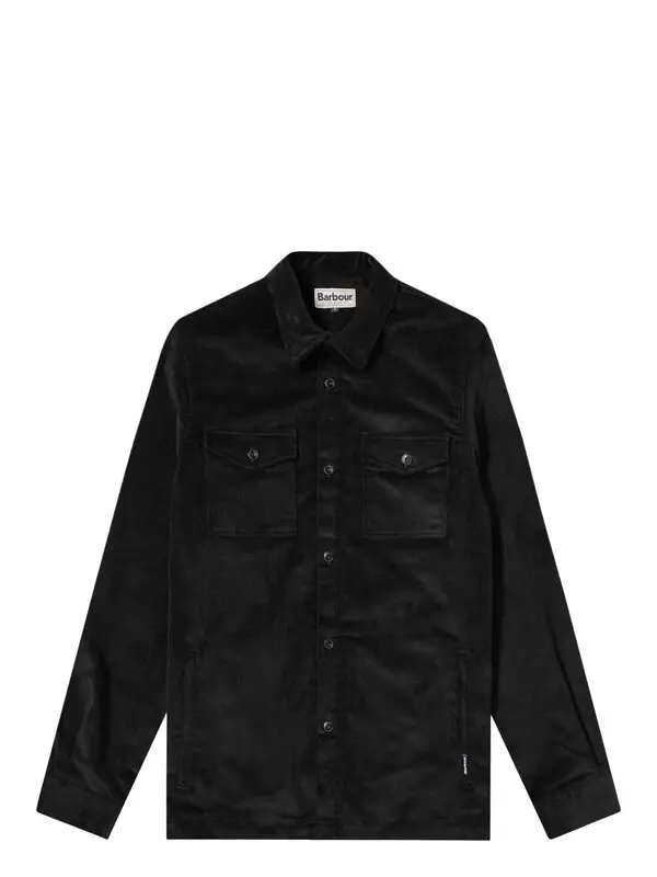 Barbour Cord Overshirt - Black
