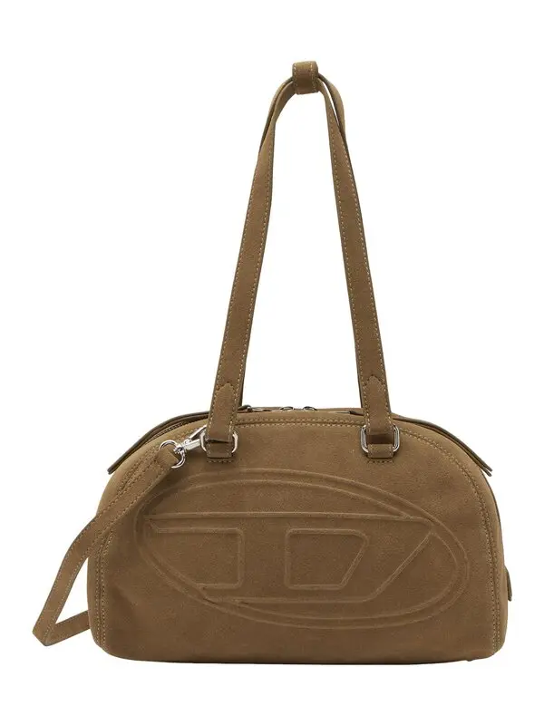 DIESEL® 1dr Dome Shoulder Bag - Brown