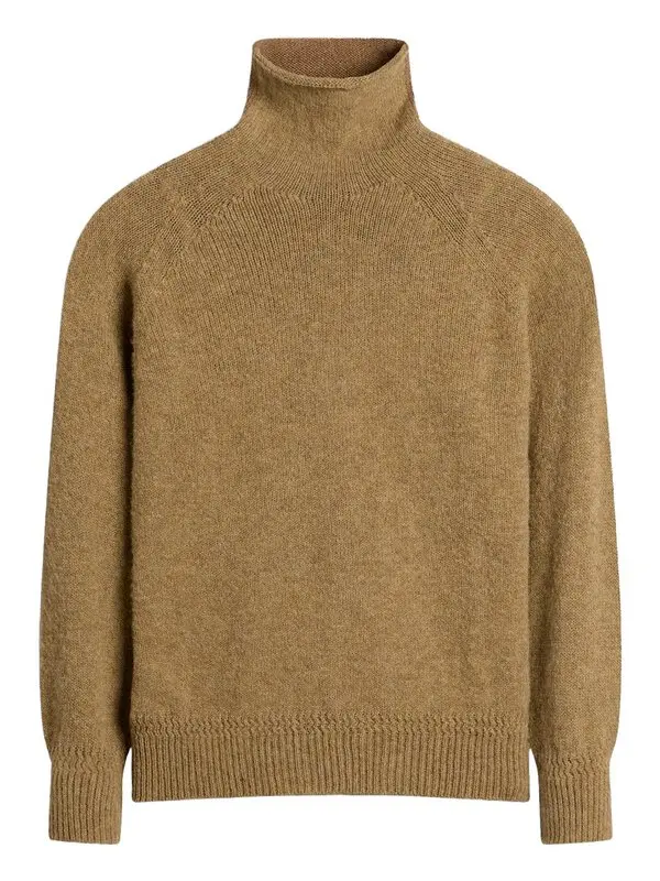 You Must Create Two Tone Beat Knit - Brown