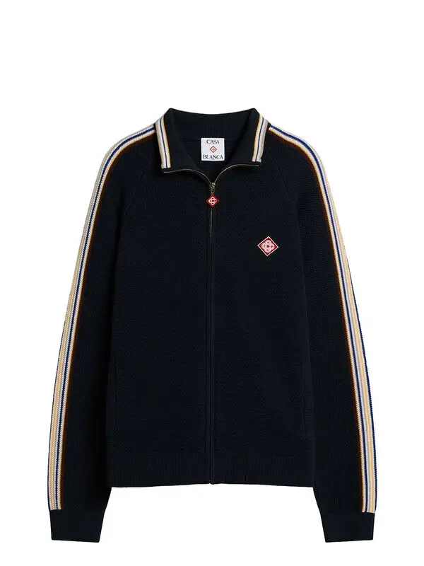 Casablanca Cafe Culture Track Jacket - Navy