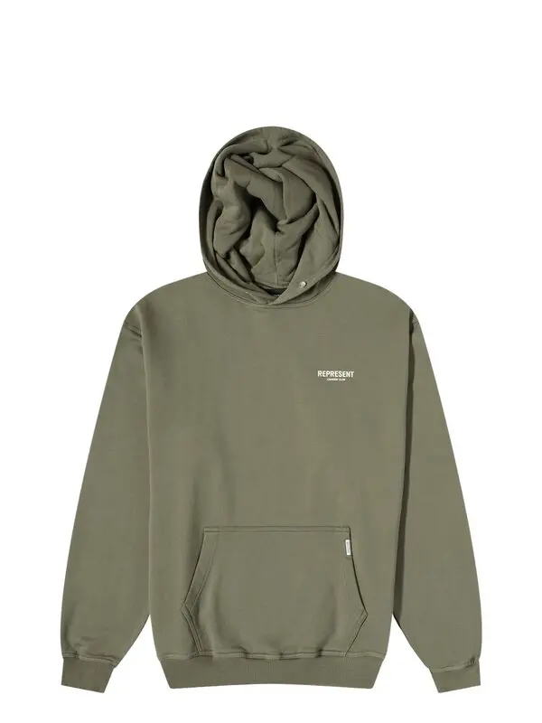 REPRESENT Owners Club Hoodie - Olive