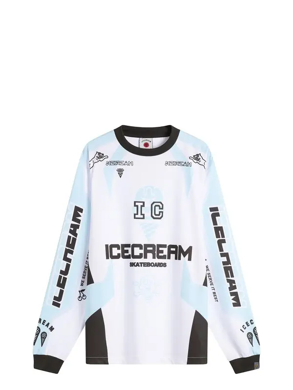 ICECREAM Motorcycle L/s T-shirt | | 100% Polyester | End Clothing - Multicolor