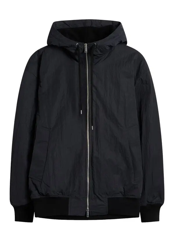 Studio Nicholson Wickett Wool Lined Hooded Jacket - Black