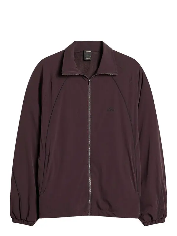 Nike Skims Stretch Nylon Oversized Jacket - Dark Roast