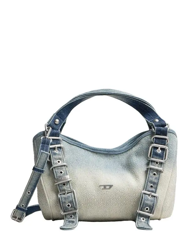 DIESEL® D-one Tophandle Small Bag - Medium Blue