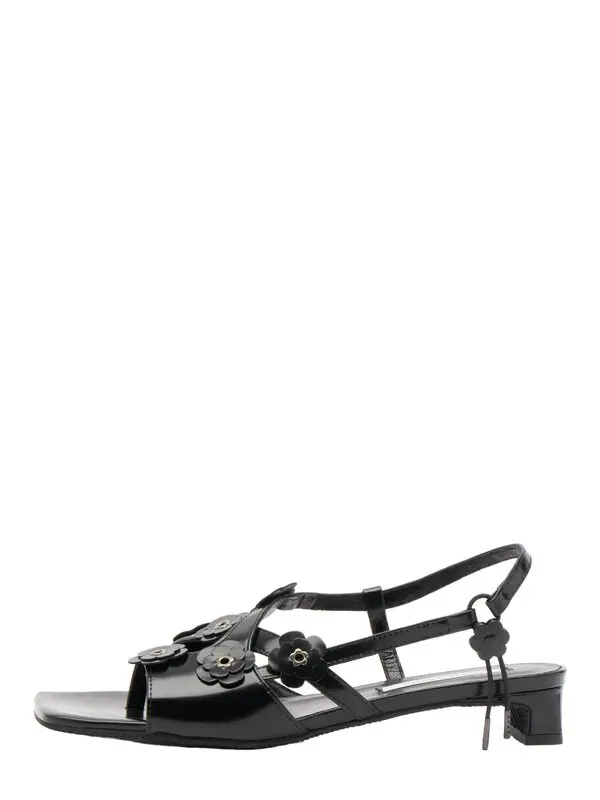 Cecilie Bahnsen Arna Sandals - Black