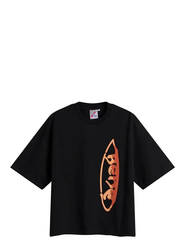 BENE CULTURE Hindi Surf T-shirt - Black