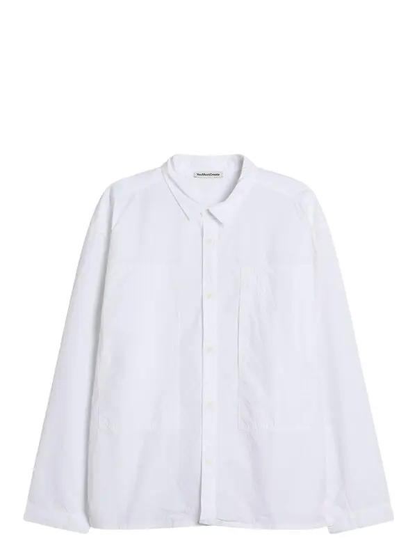 You Must Create Trapper Shirt - White