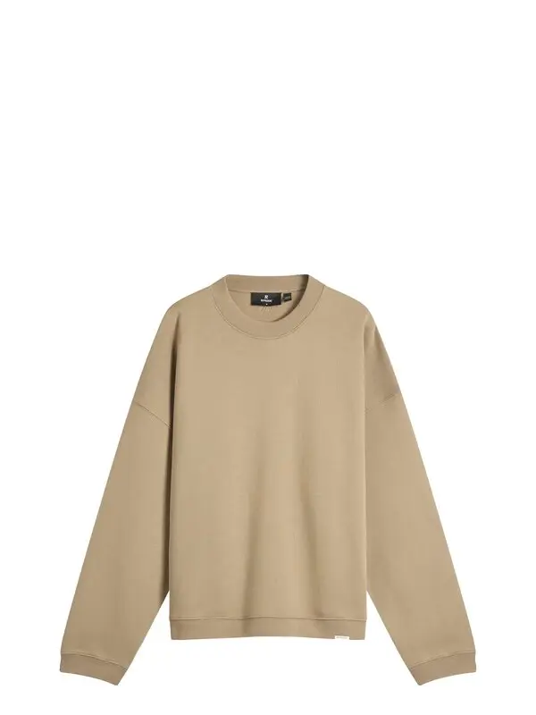 REPRESENT Initial Boxy Sweater Sweatshirt - Dune