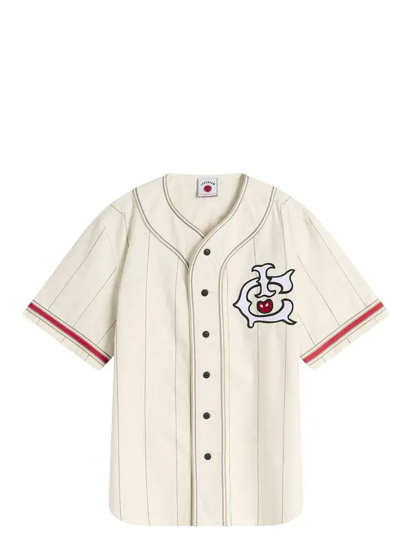 ICECREAM Ic Baseball Jersey - White