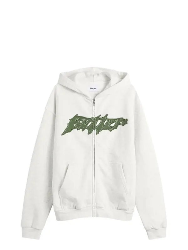 BUTTER GOODS Amplify Zip Hoodie - Ash