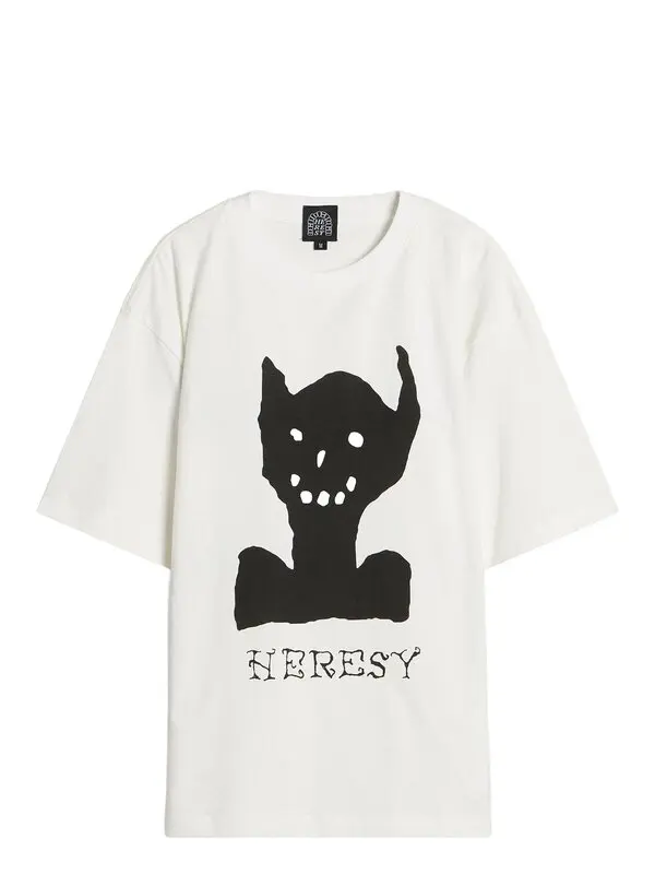 HERESY Gob T-shirt - Ecru
