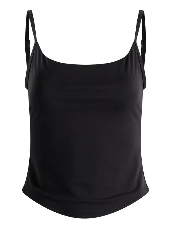 TALA Dayflex Scoop Back Vest - Shadow Black
