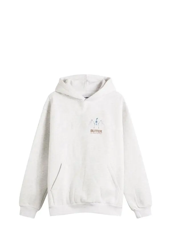 BUTTER GOODS Nocturnal Hoodie - Ash