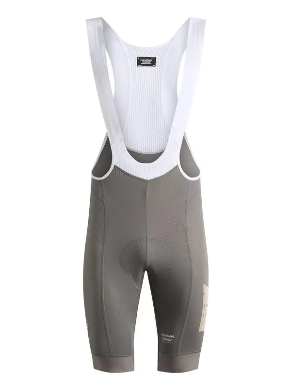 PAS NORMAL STUDIOS Mechanism Logo Bibs - Medium Grey