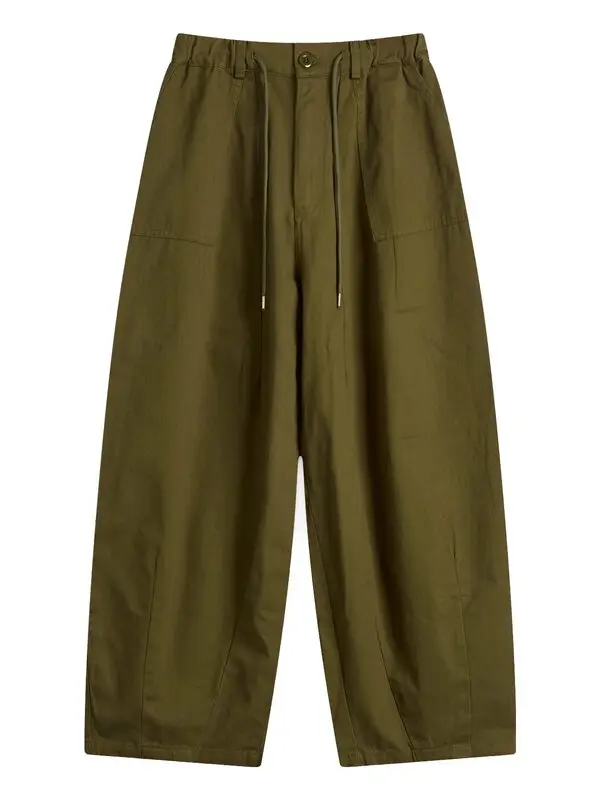 FRIZMWORKS Cotton Balloon Pants - Olive