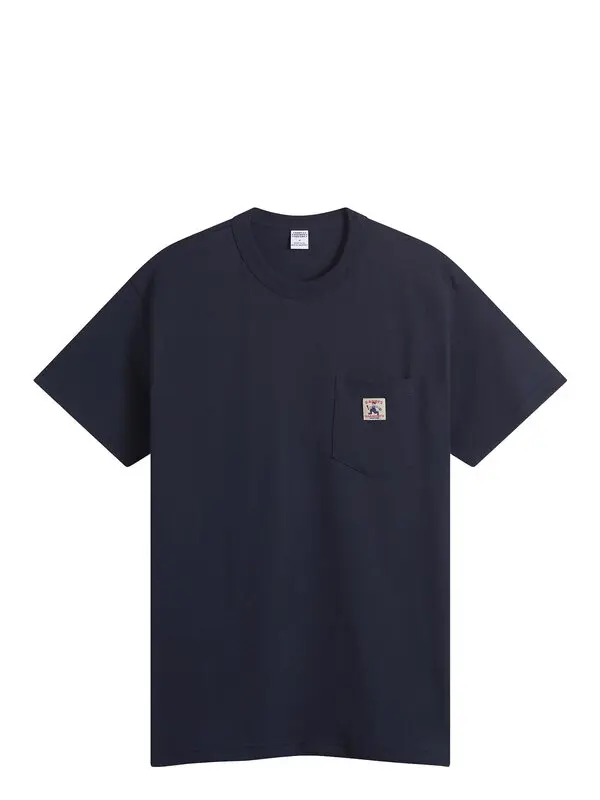 RANDY'S GARMENTS Inc. Logo Pocket T-shirt - Navy